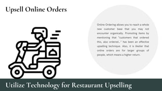 Restaurant upselling technique | PDF