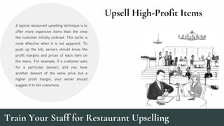 Restaurant upselling technique | PDF