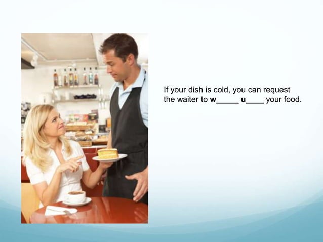Restaurant Vocab Advanced | PPTX | Food & Drink