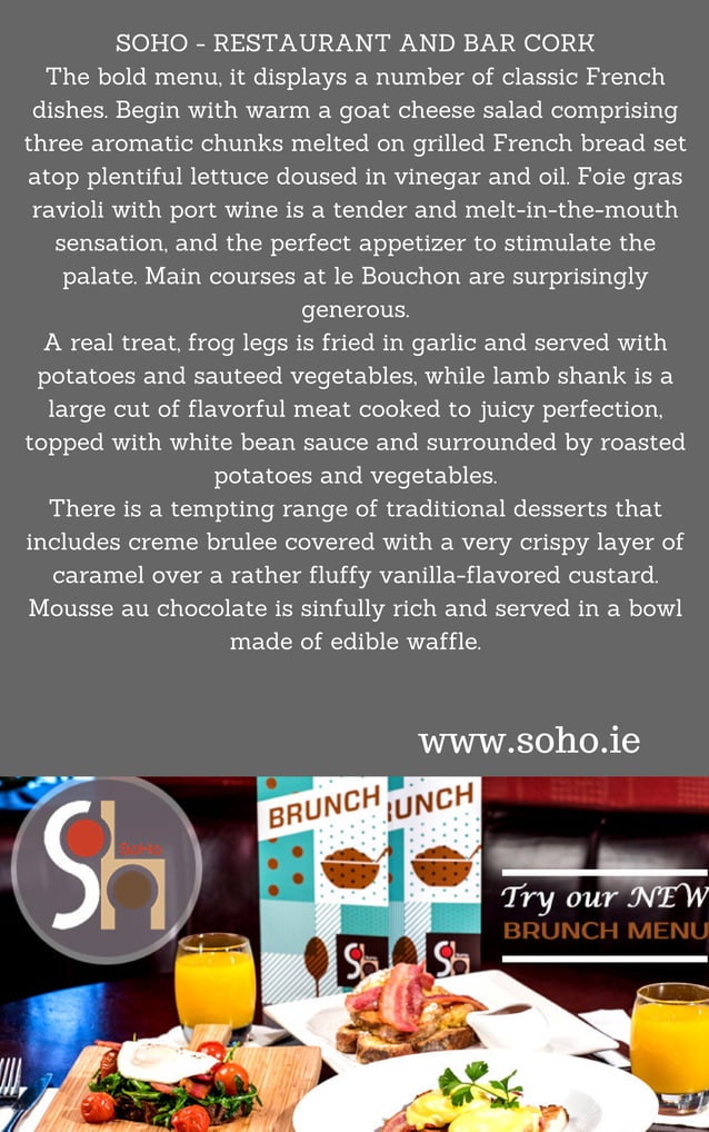 Restaurent cork soho | PDF