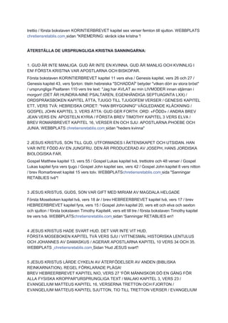 Restaurerade kristna suédois | PDF