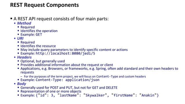 Introduction to REST - REST Basics - JSON | PDF
