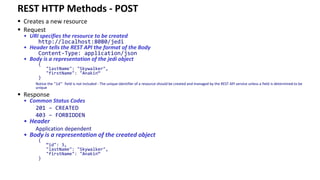 Introduction to REST - REST Basics - JSON | PDF