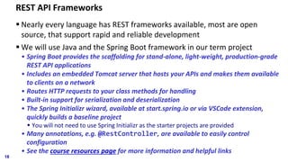 Introduction to REST - REST Basics - JSON | PDF