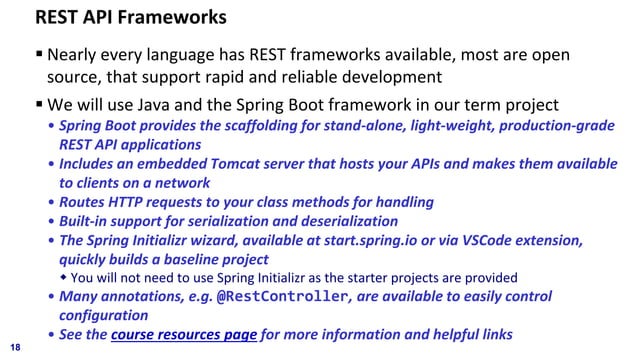 Introduction to REST - REST Basics - JSON | PDF