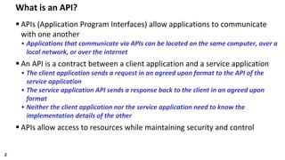 Introduction to REST - REST Basics - JSON | PDF