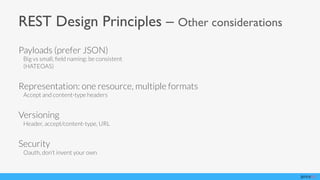 RESTFul API Design and Documentation - an Introduction | PDF