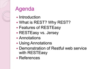 RESTEasy | PPT