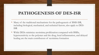 Restenosis of DES | PPT