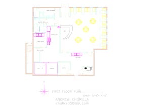 Rest.Floor Plan Model