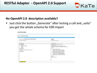 OpenAPI 2.0 with SAP PO / SAP PI & KaTe's RESTful adapter | PPT