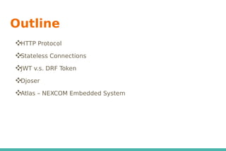 淺談RESTful API認證 Token機制使用經驗分享 | PDF
