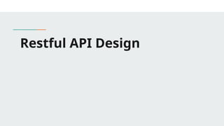 Restful API Design - How to implement REST API | PPT