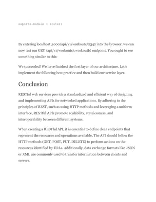 RESTful API in Node.pdf