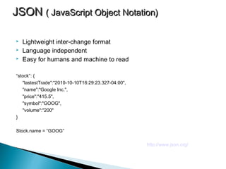 RESTFul Web Services - Intro | PPT