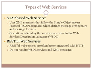 Overview of RESTful web services | PPT