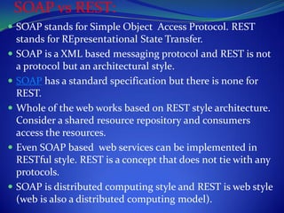 Restful web services by Sreeni Inturi | PDF | Web Development | Internet