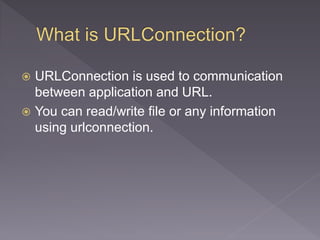 Restful webservices for android | PPT