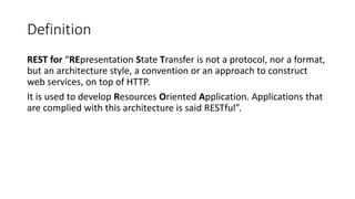 Restful webservices | PPT