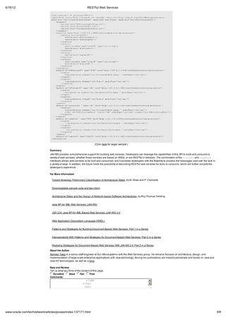 Res tful web services oracle | PDF
