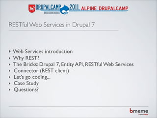 RESTful Web Services in Drupal7 | PDF
