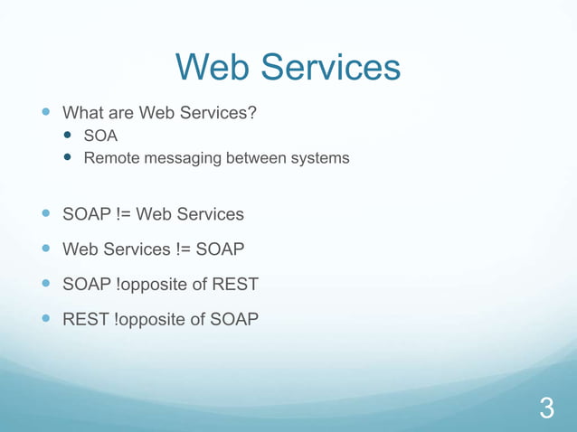RESTful Web Services | PPT