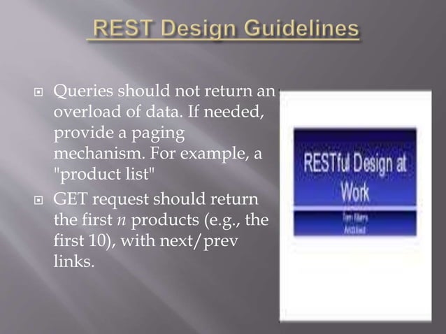Restful web services ppt | PPTX