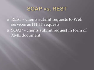 Restful web services ppt | PPTX