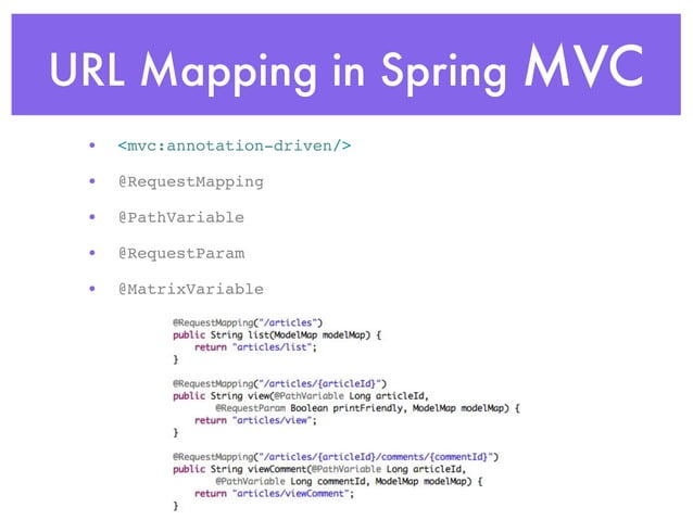 RESTful Web Services with Spring MVC | PDF