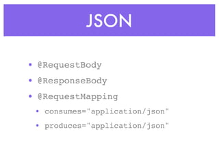 RESTful Web Services with Spring MVC | PPT