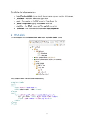 Rest hello world_tutorial | PDF