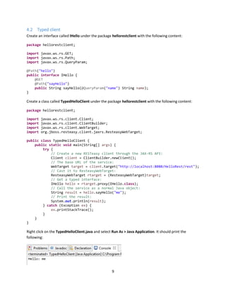Rest hello world_tutorial | PDF
