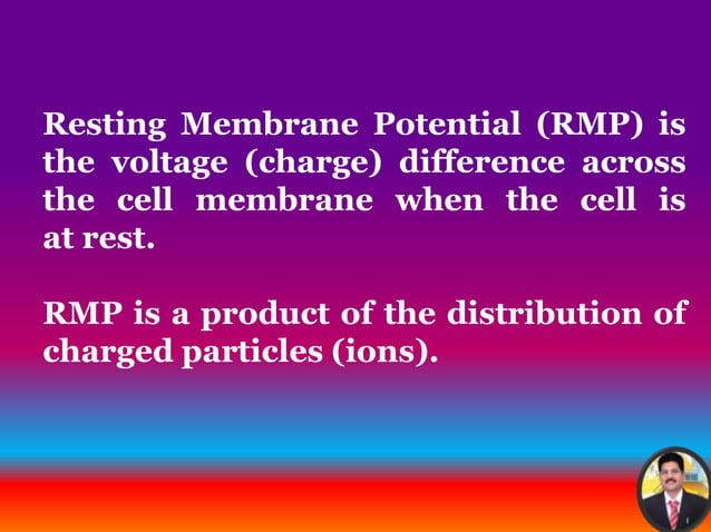 Resting membrane potential | PPTX
