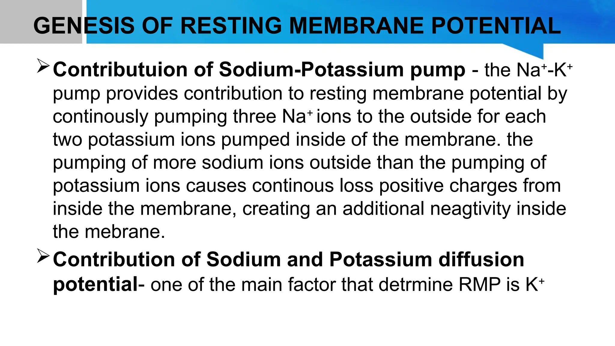 RESTING MEMBRANE POTENTIAL GUYTON AND HALL TEXTBOOK OF MEDICAL ...
