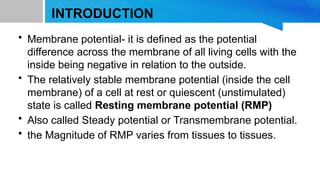 RESTING MEMBRANE POTENTIAL GUYTON AND HALL TEXTBOOK OF MEDICAL ...