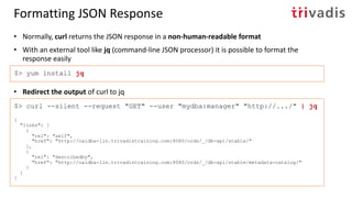 REST in Piece - Administration of an Oracle Cluster/Database using REST | PPT