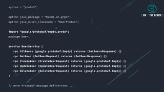 REST in Peace. Long live gRPC! | PPT
