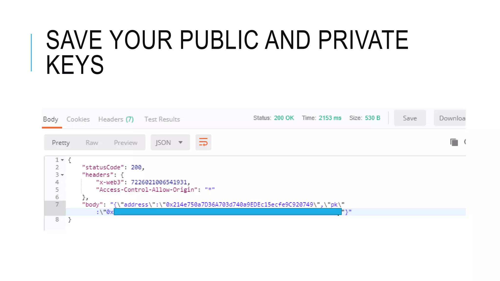REST API interface to blockchain networks | PPT
