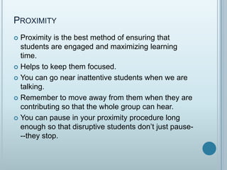 Classroom Management New Teachers | PPTX