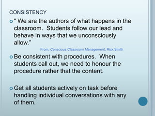 Classroom Management New Teachers | PPTX