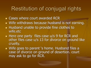 restitution-of-conjugal-rightsof women.ppt