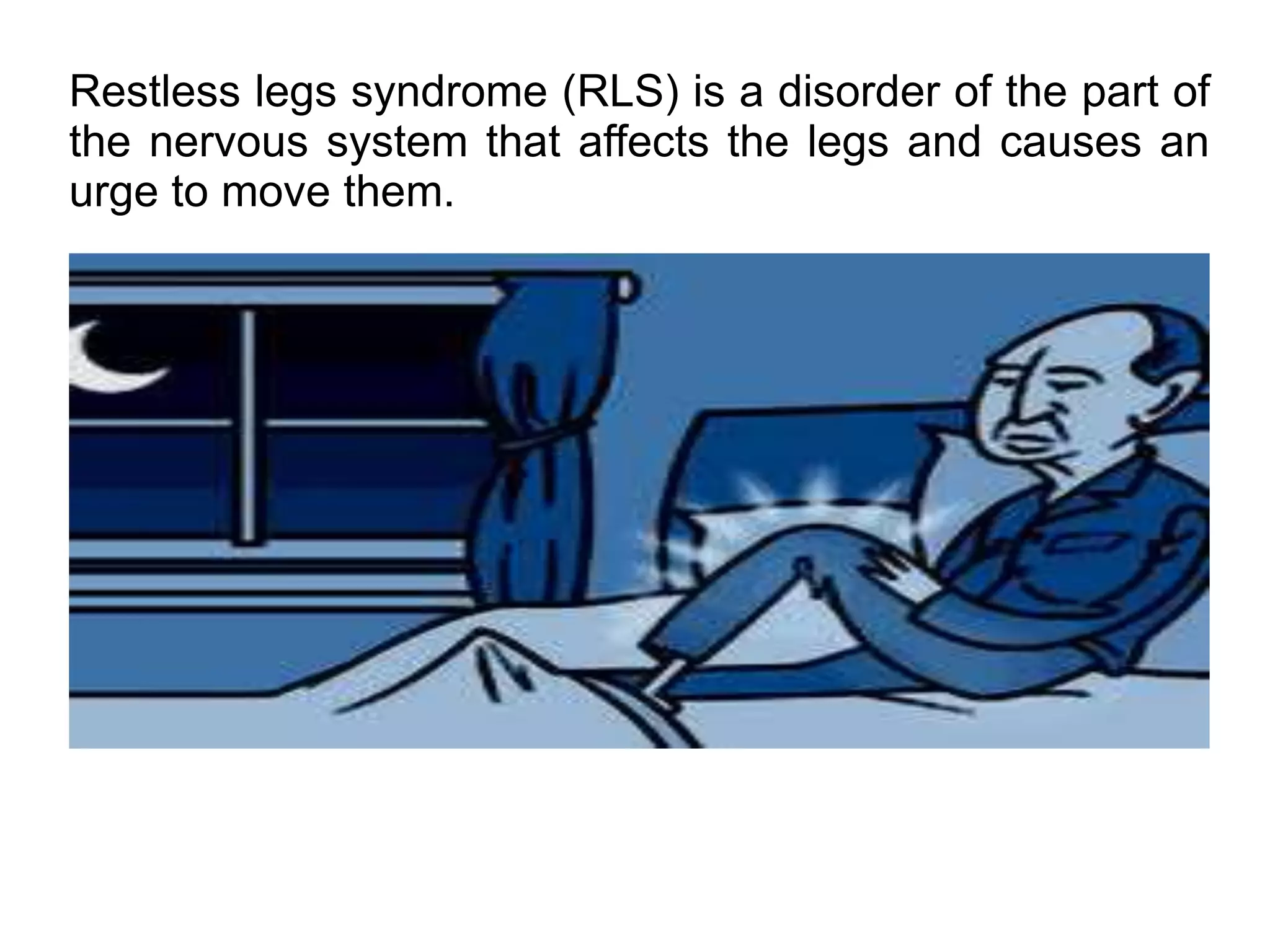 Restless leg syndrome | PPT