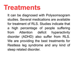 Restless leg syndrome | PPT