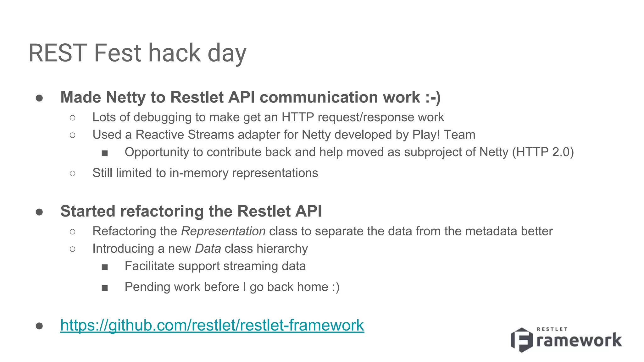 Restlet Framework NG | PPT