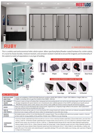 Restloo Toilet partitions- Product Catalog.pdf