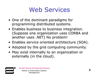 Soa architecture pattern in software design | PPT