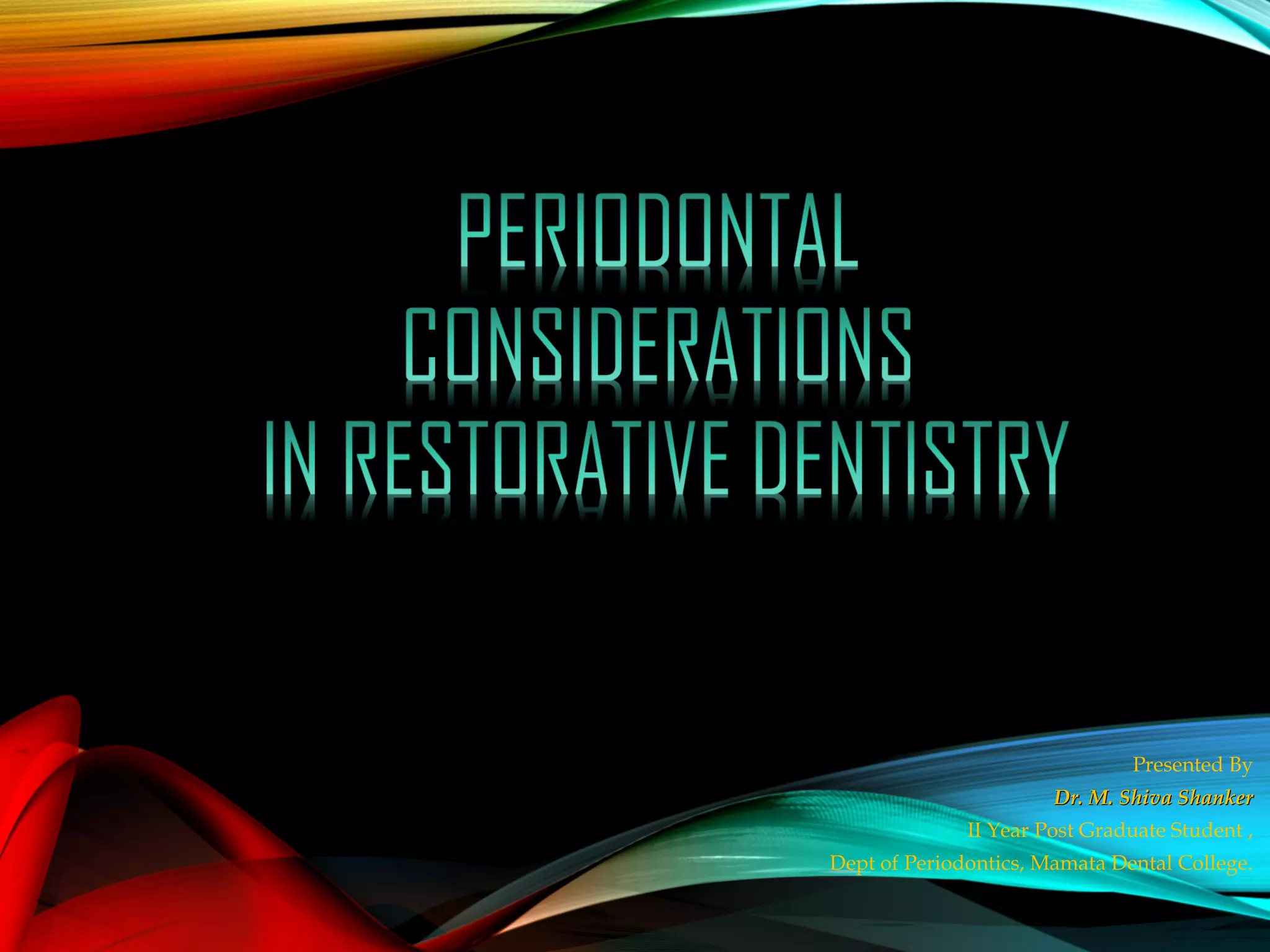 perio restorative | PPT