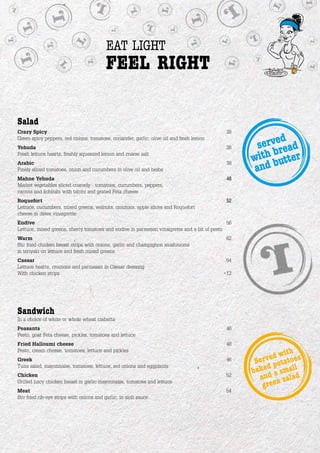 Restobar english menu dec11 | PDF | Food & Drink