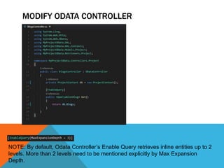 OData RESTful implementation | PPT