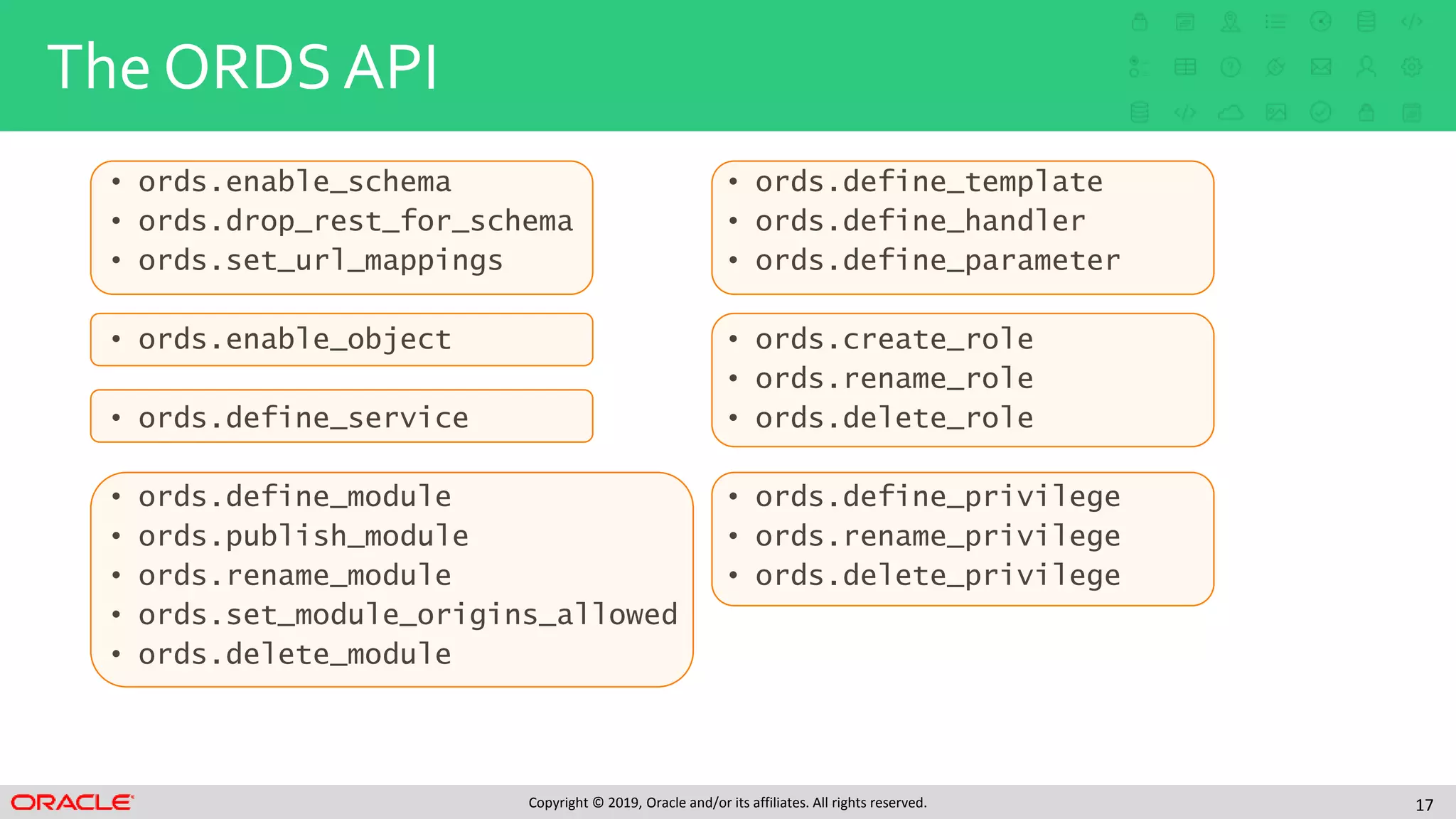 Oracle Office Hours - Exposing REST services with APEX and ORDS | PPT